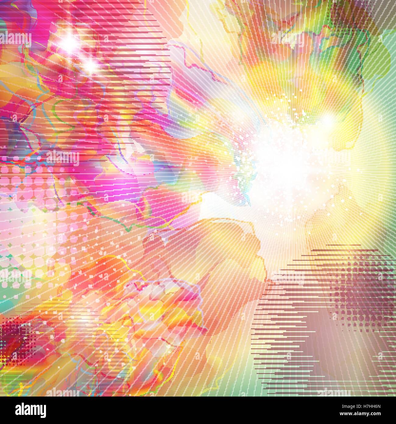 Abstract space background Stock Vector Image & Art - Alamy