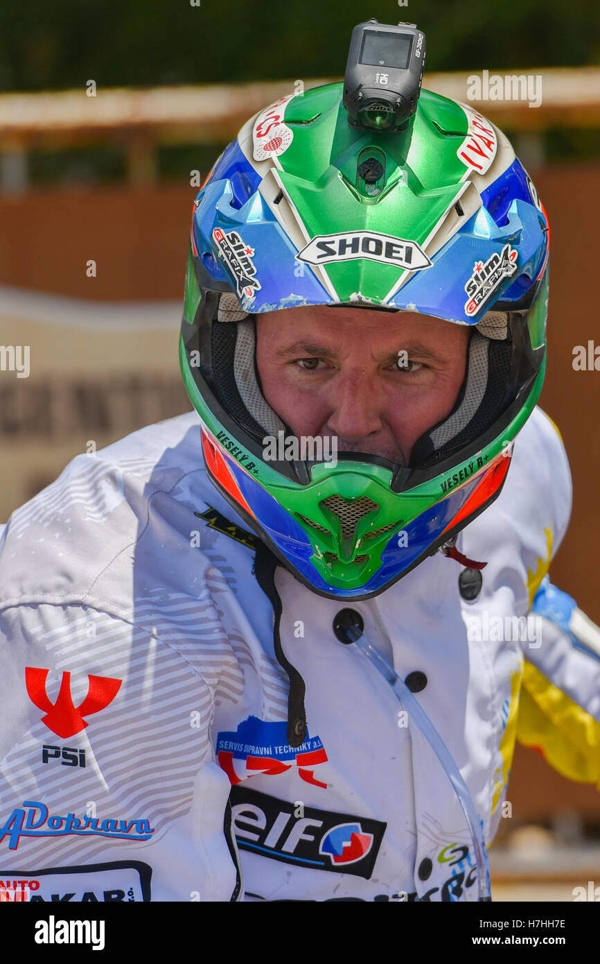 450 Rally Replica KTM rider Jan Vesely (CZE) during the symbolic start ...