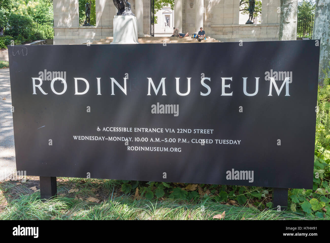 Rodin Museum, Philadelphia, Pennsylvania, USA Stock Photo - Alamy
