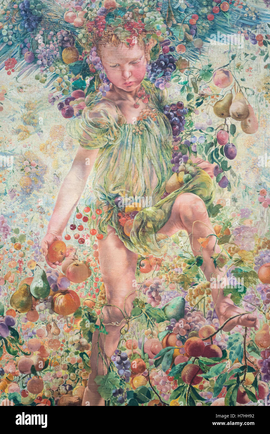 The Four Seasons, Autumn, Leon Frederic, Philadelphia Museum of Art ...