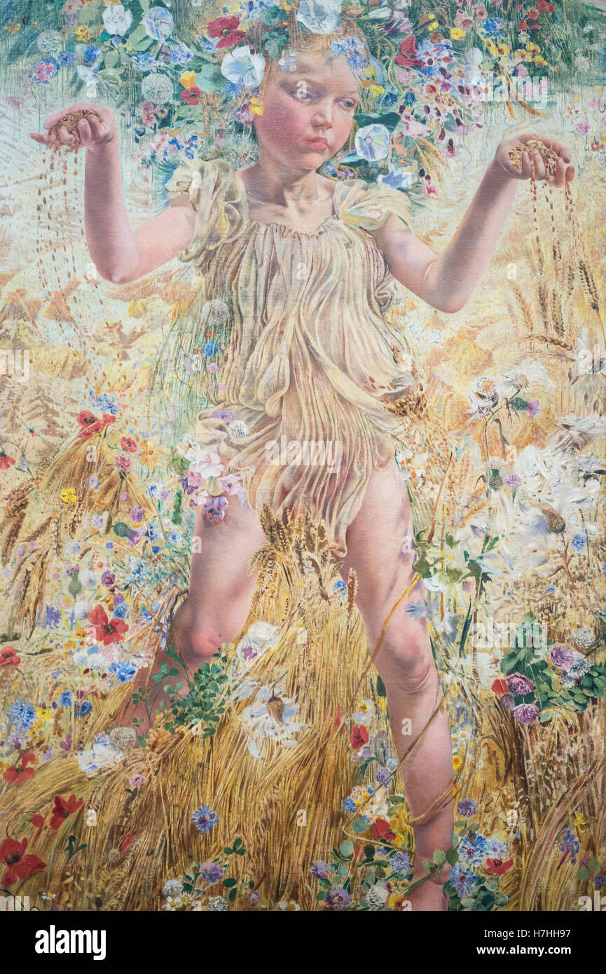 The Four Seasons, Summer, Leon Frederic, Philadelphia Museum of Art ...