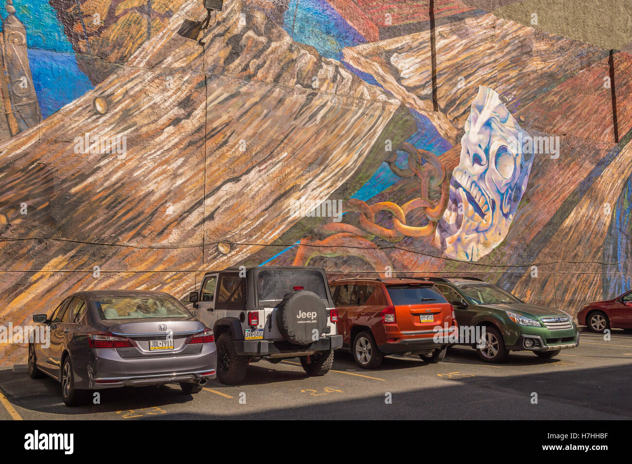 Legacy mural, by Josh Sarantitis and Eric Okdeh, 707 Chestnut Street ...