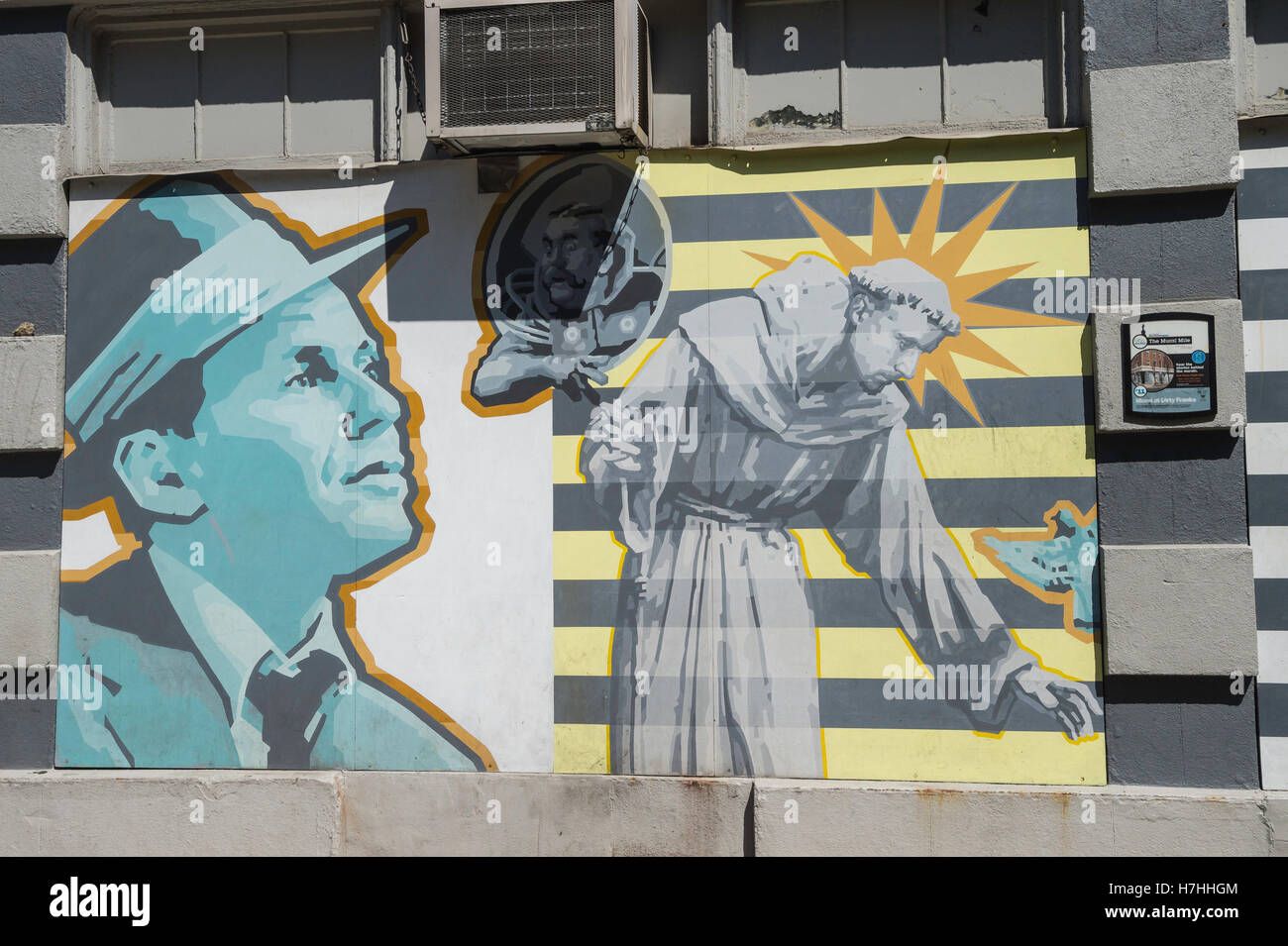 Famous Franks, mural by David McShane, Dirty Franks, Center City ...