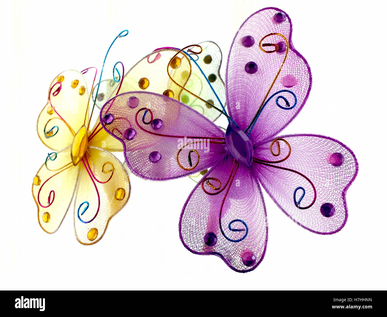 Yellow Butterfly Decor at Gabriel Chubb blog