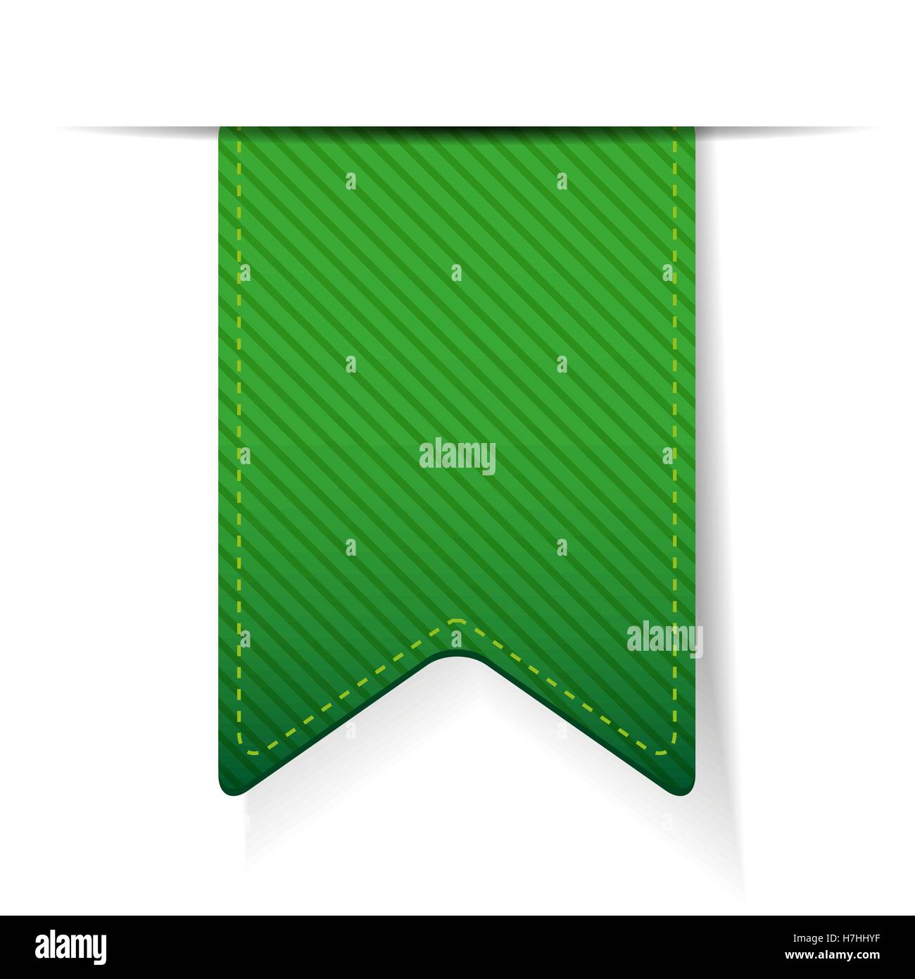 Green and white ribbon hi-res stock photography and images - Alamy