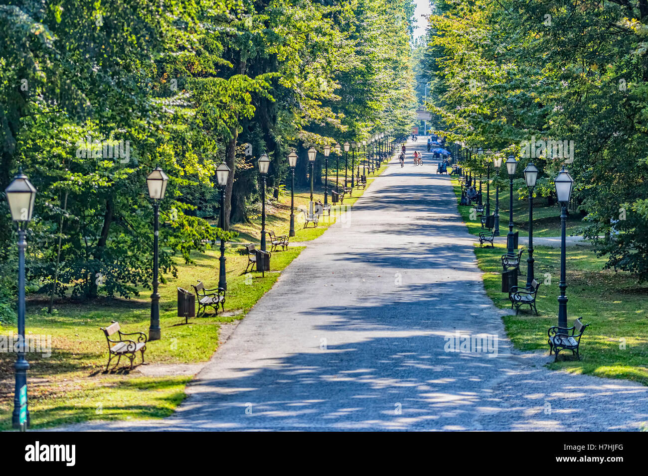 Zagreb Maksimir park Stock Photo - Alamy