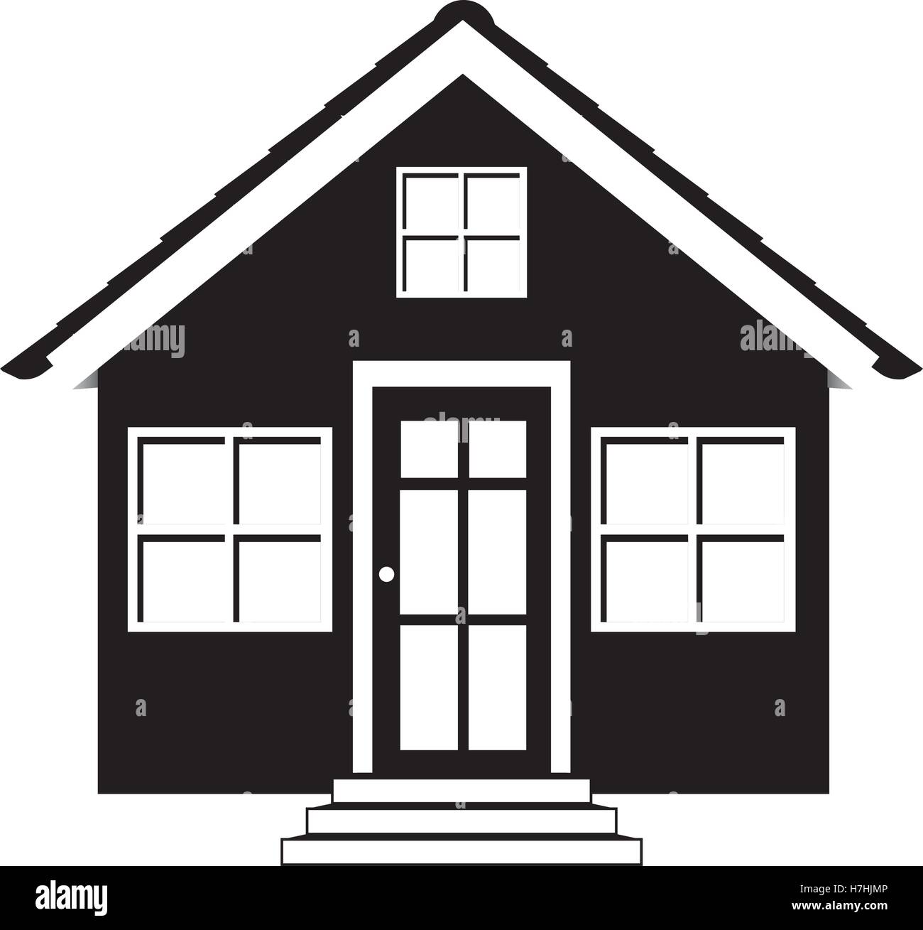 Small luxury residence Stock Vector Images - Alamy