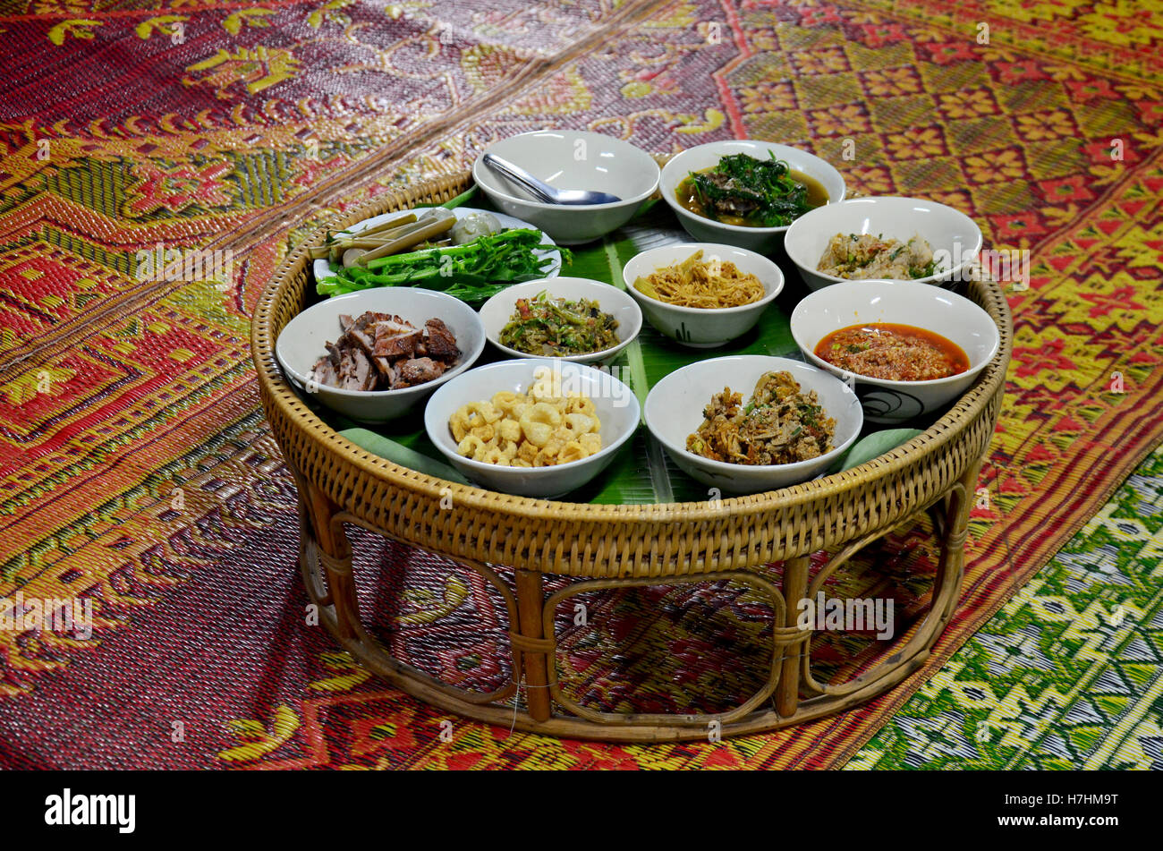 Khan tok or Khantoke dinners are a northern tradition thailand with ...