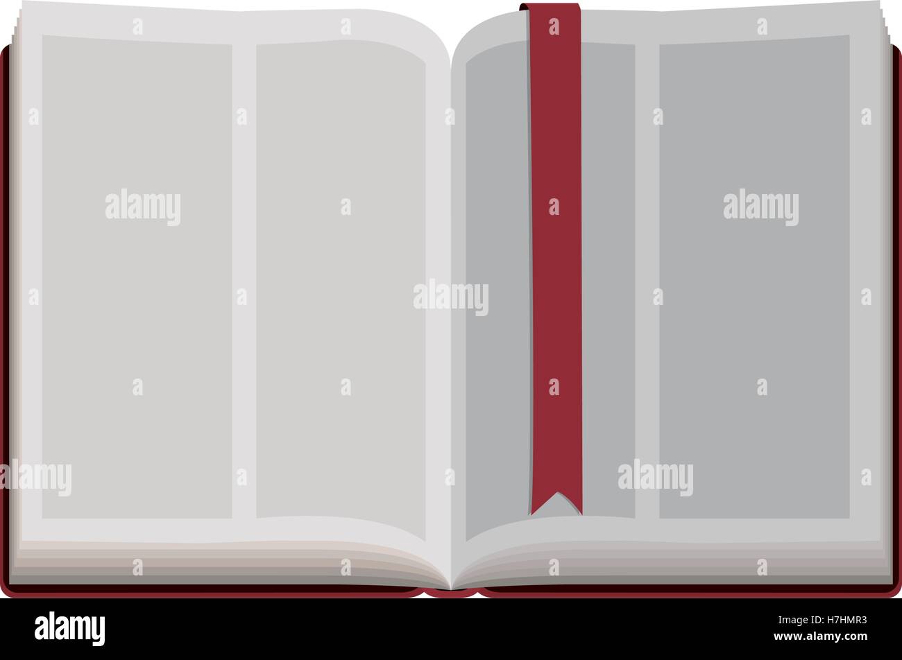 academic book over white background. colorful design. vector ...