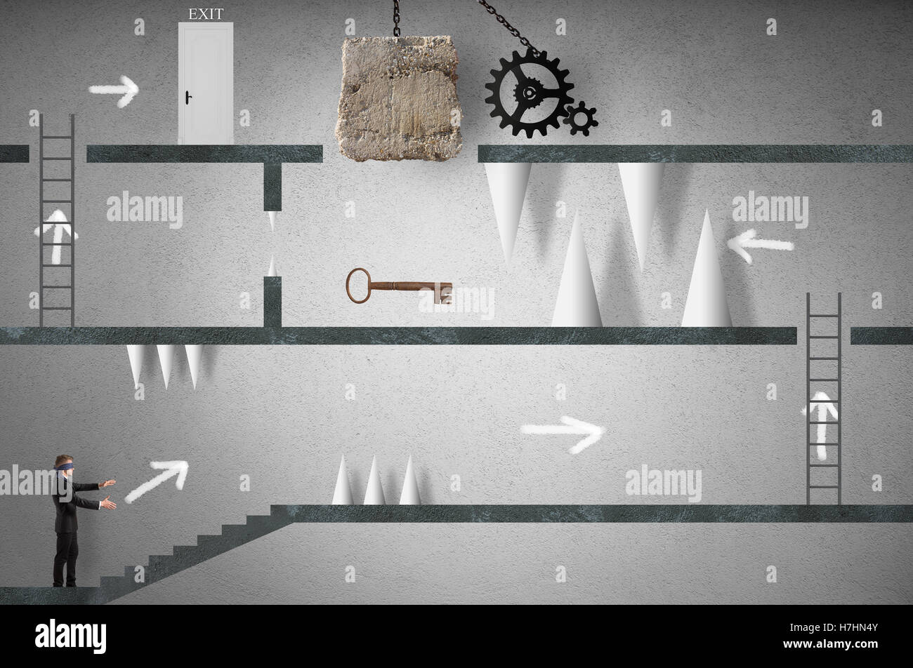 Business game hi-res stock photography and images - Alamy