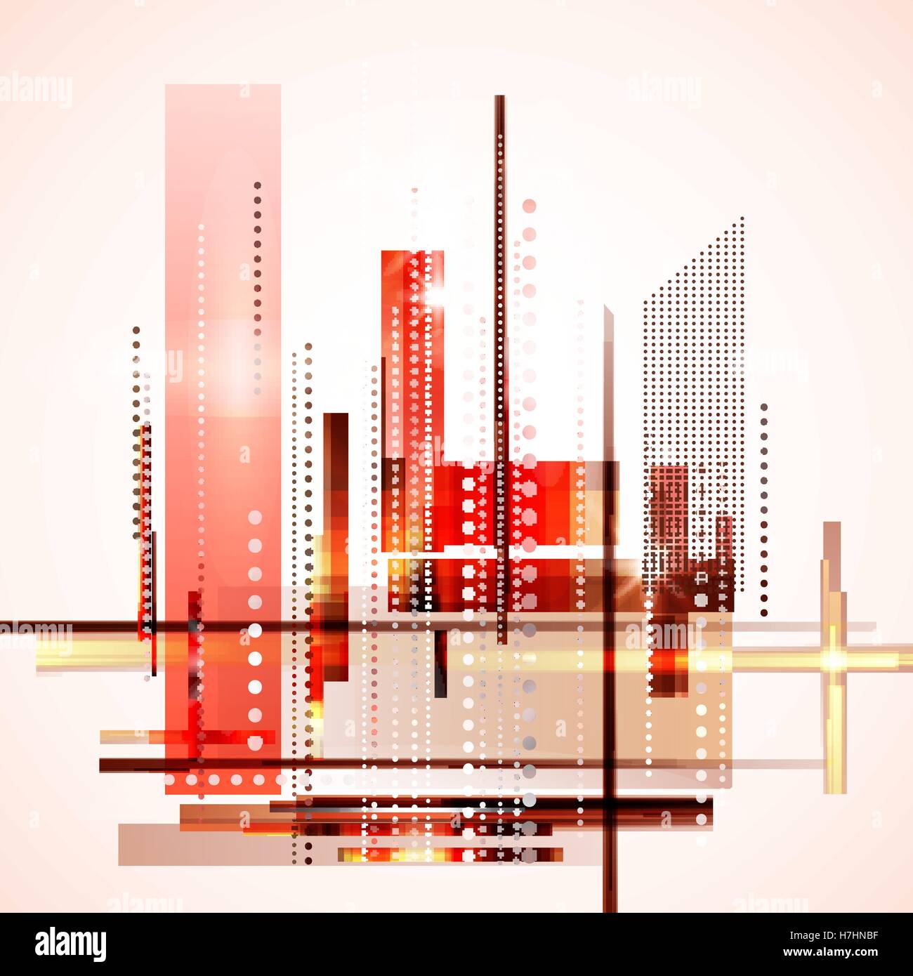 Abstract modern city skyline Stock Vector Image & Art - Alamy