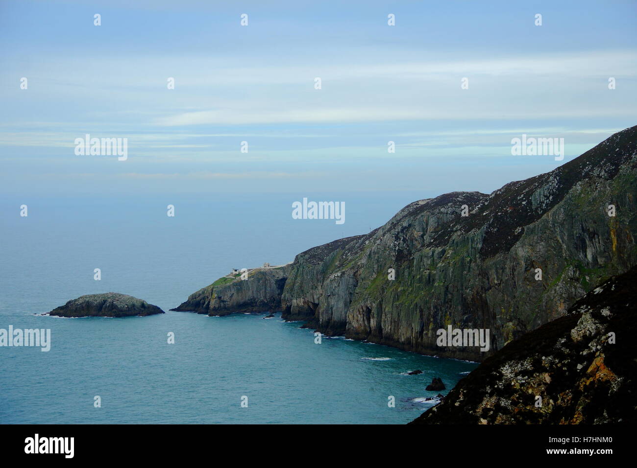The dramatic coastline at North Stack, Anglesey, Wales Stock Photo - Alamy