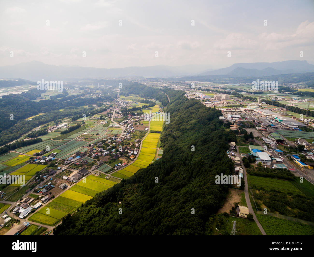 Gunma aerial hi-res stock photography and images - Alamy