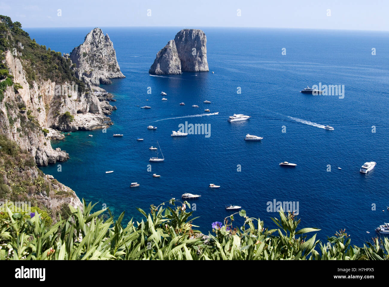 Bay of Capri, Italy, Europe Stock Photo - Alamy
