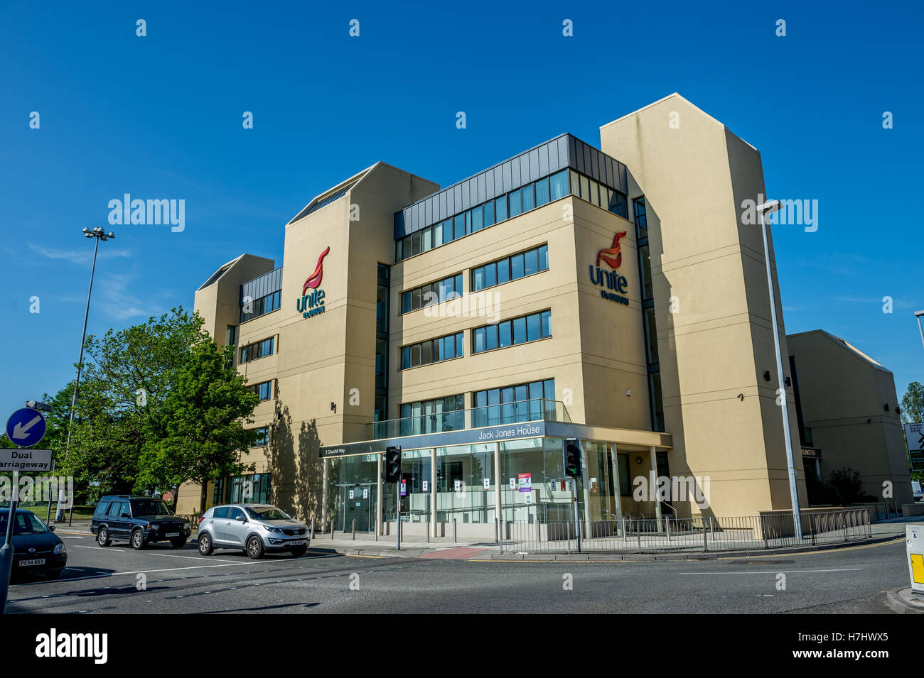 Jack Jones House, regional HQ for Unite the Union, Liverpool Stock ...