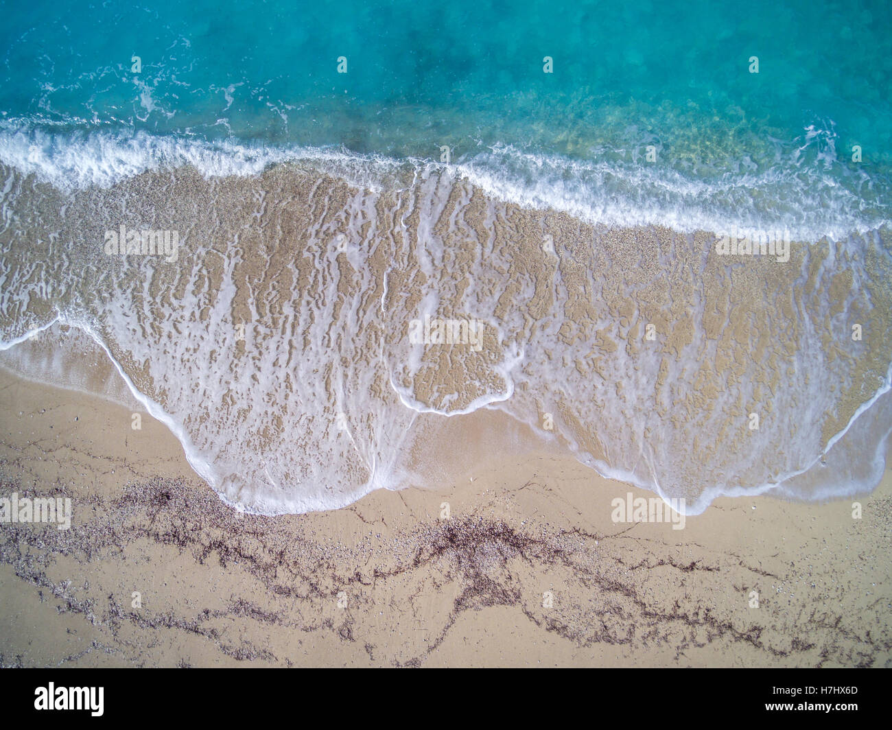 Top View of a drone at the Beach Stock Photo - Alamy