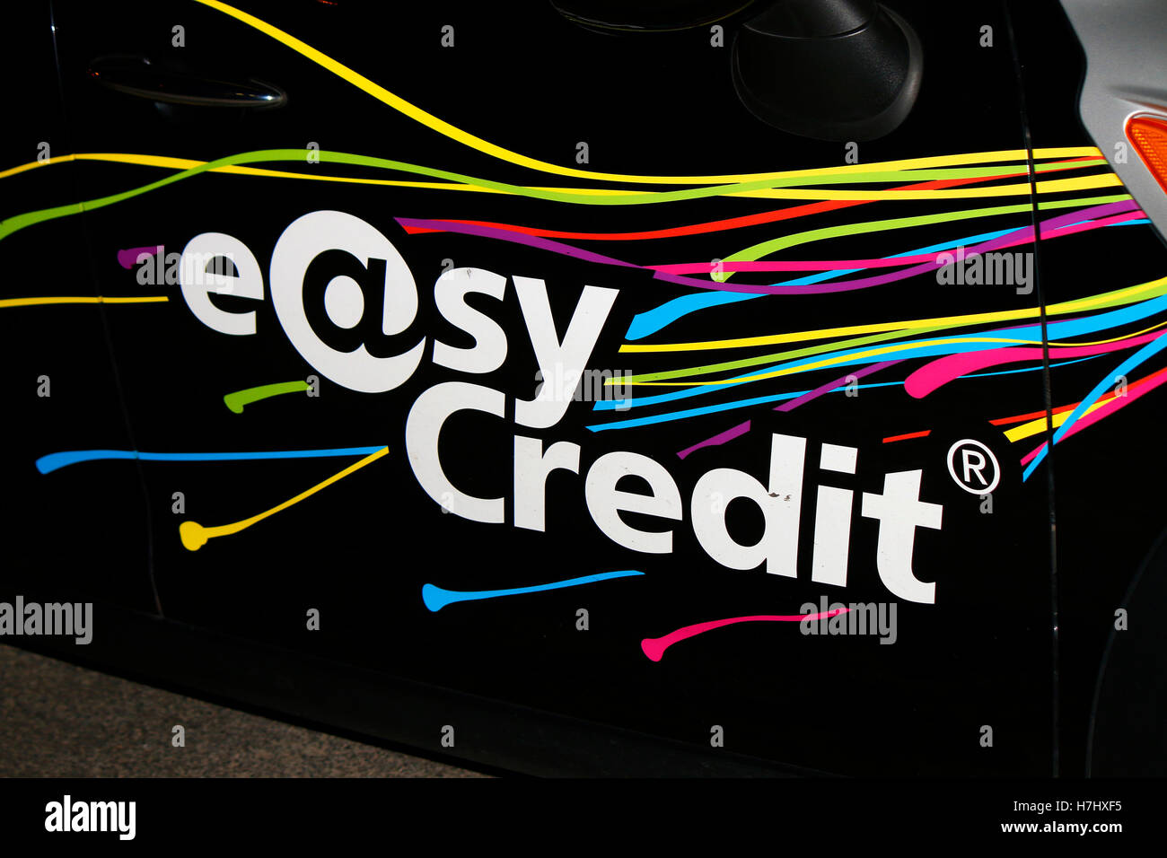 das Logo der Marke "easy credit", Berlin Stock Photo - Alamy