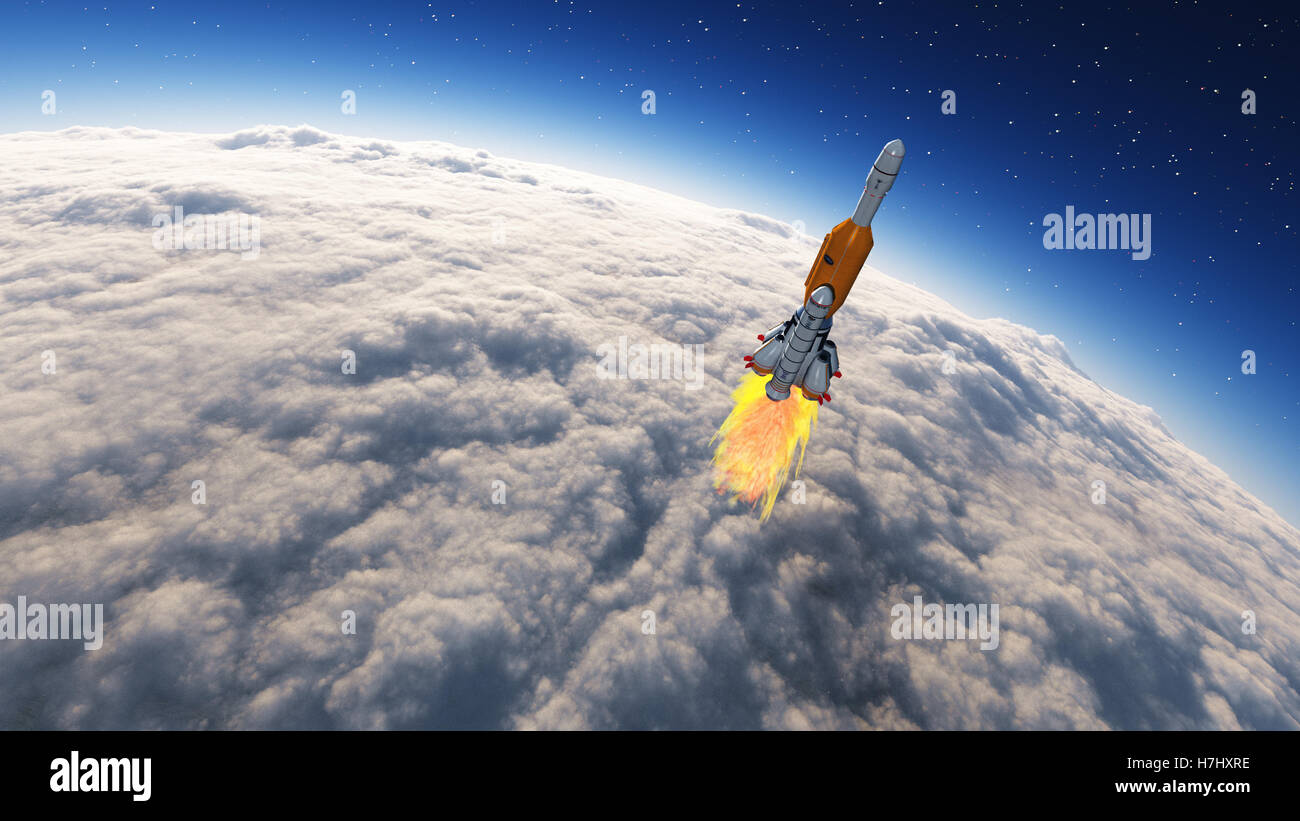 Proton missile rocket hi-res stock photography and images - Alamy