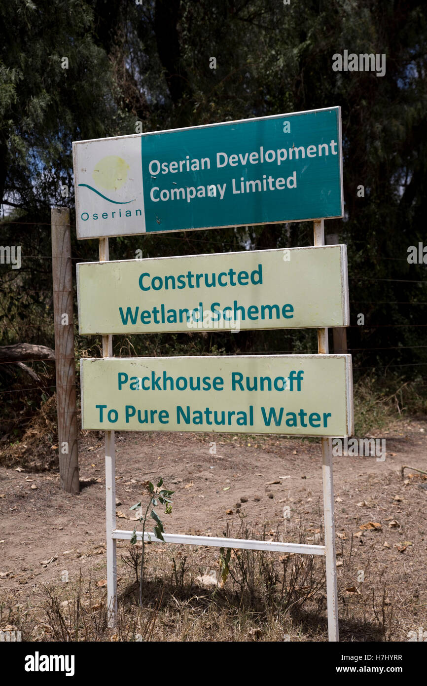 Notice Constructed Wetland Scheme Oserian Development Naivasha Kenya ...