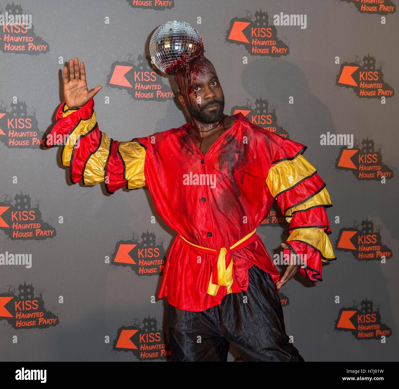 London, UK. Melvin Odoom at the KISS FM Haunted House Party, at SSE ...