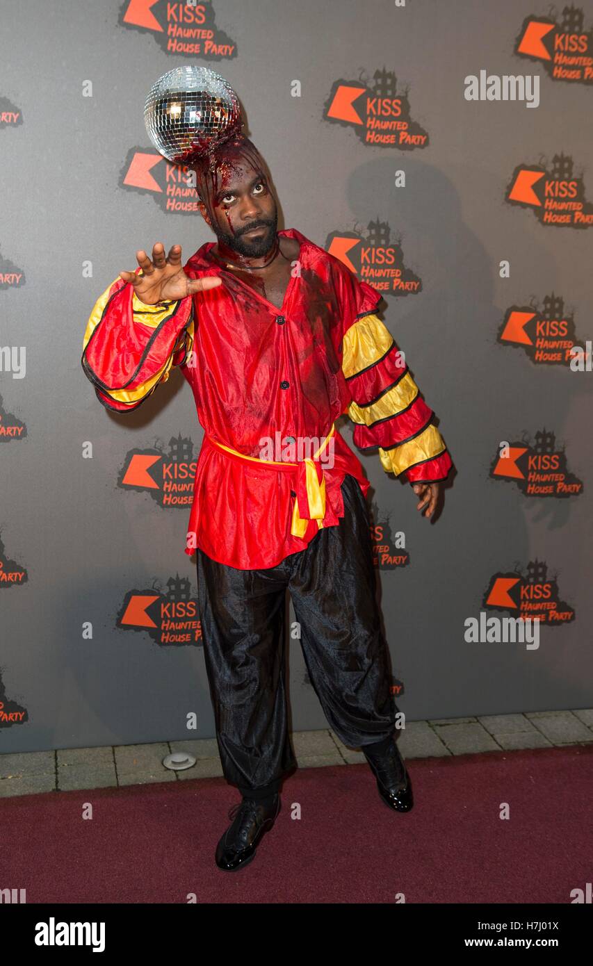 London, UK. Melvin Odoom at the KISS FM Haunted House Party, at SSE ...