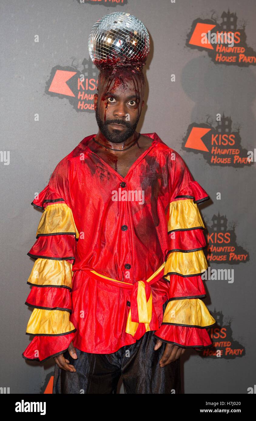 London, UK. Melvin Odoom at the KISS FM Haunted House Party, at SSE ...