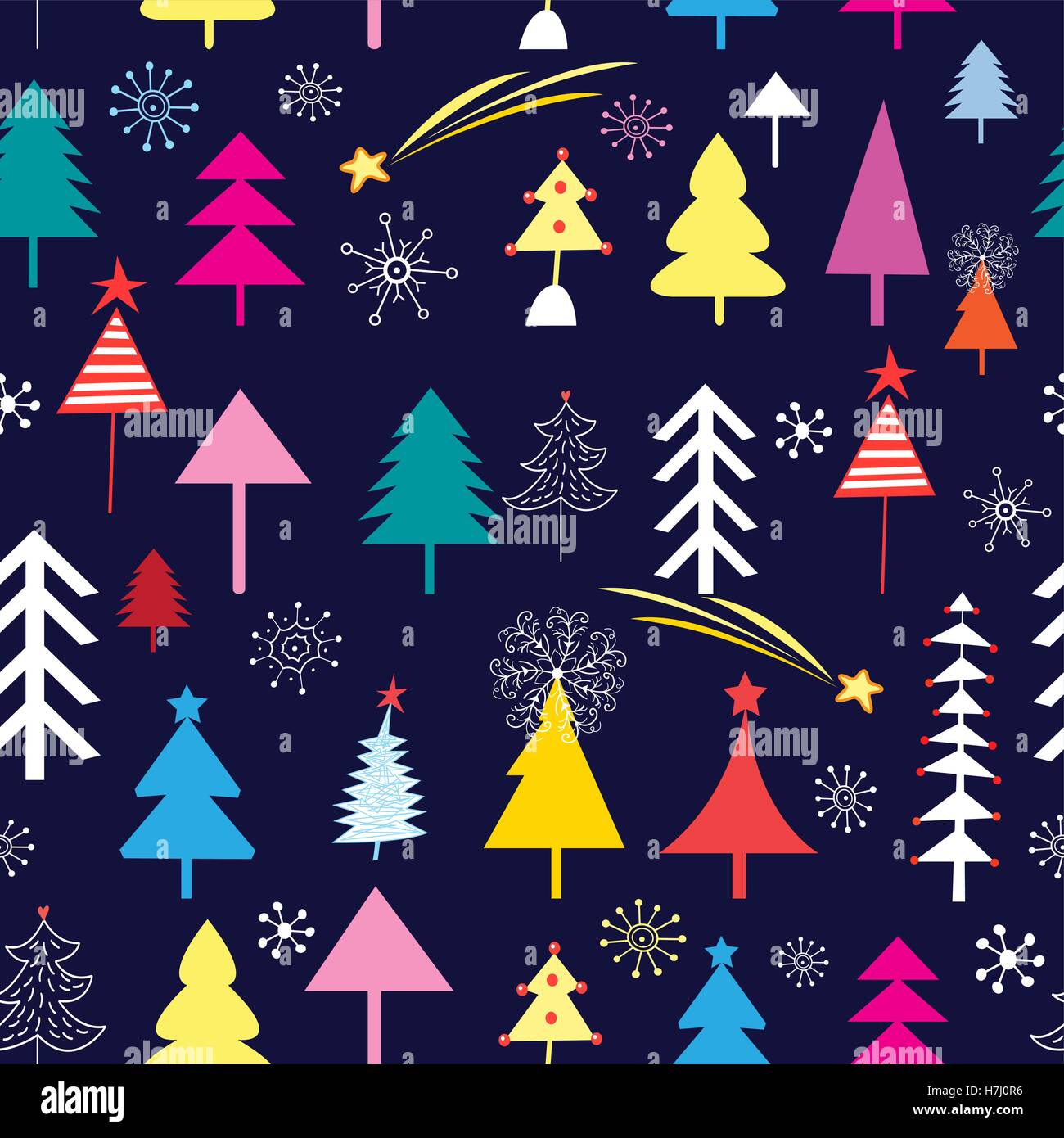 Toy christmas trees on Stock Vector Images - Alamy