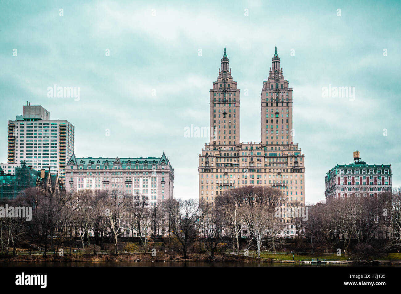 Photo of Buildings near Central Park in Manhattan, New York City Stock ...