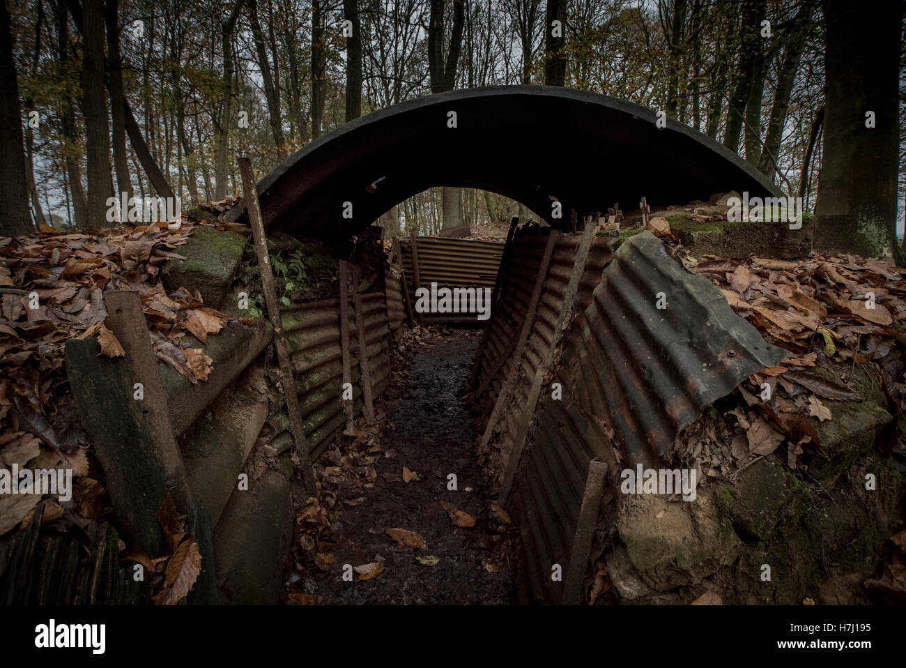First World War Trench High Resolution Stock Photography and Images - Alamy