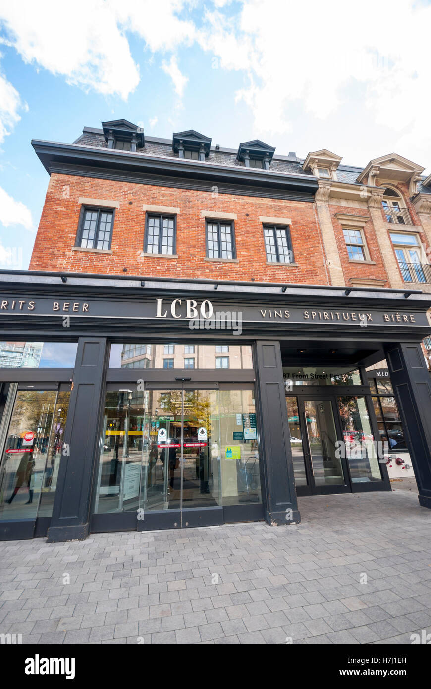 A Liquor Control Board of Ontario store, one of the many provincially ...