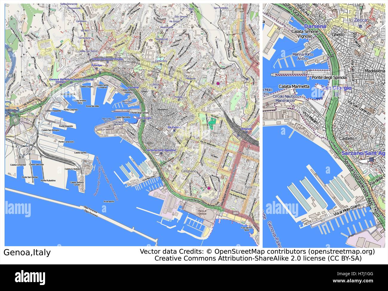 Map of anita hi-res stock photography and images - Alamy