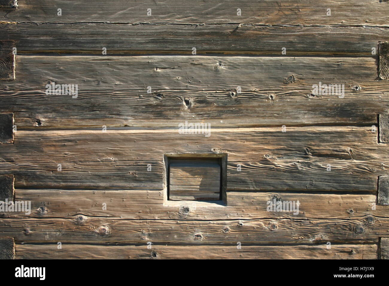 Rustic Fort Wall Board Texture Stock Photo - Alamy