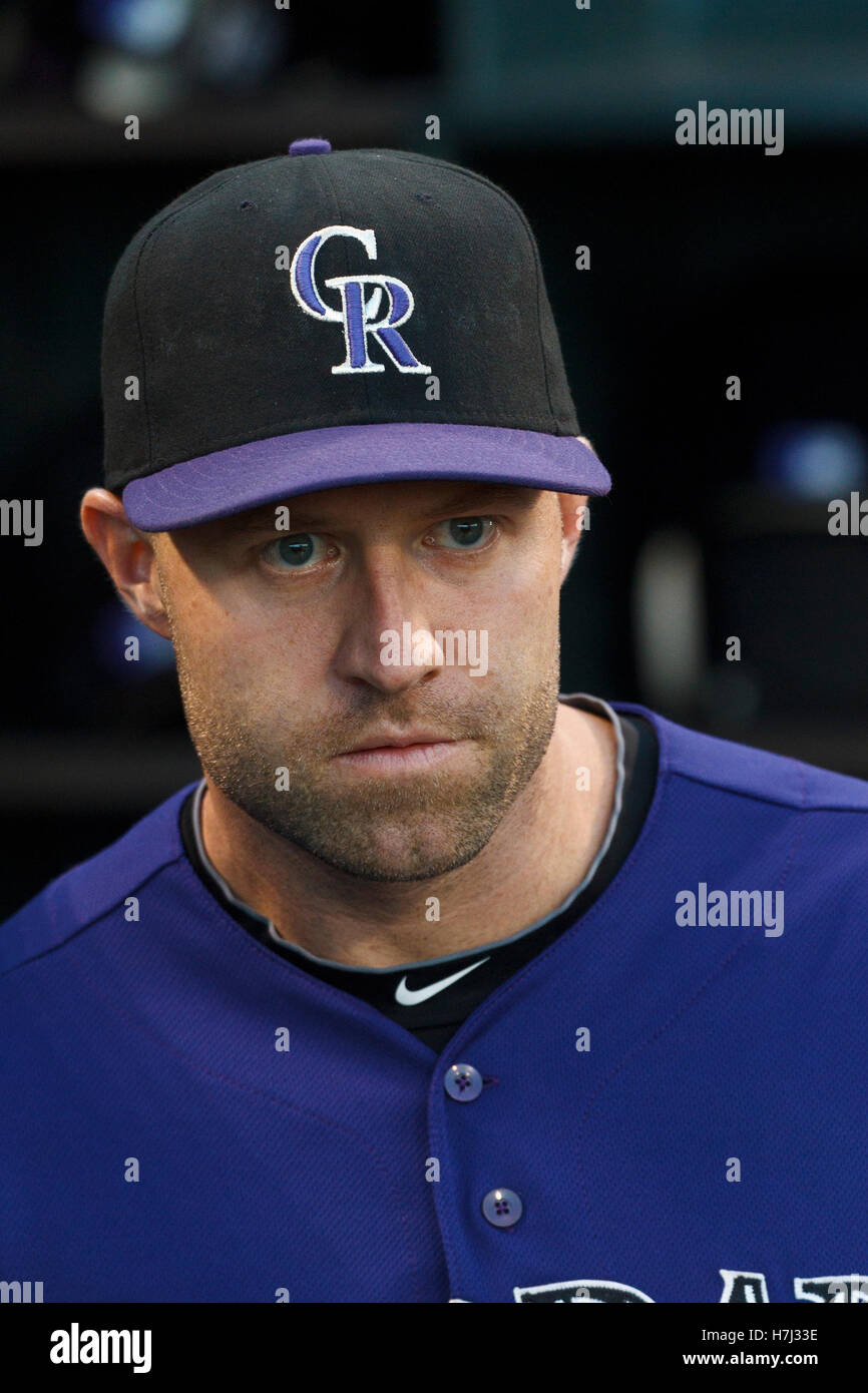 Sep 26, 2011; San Francisco, CA, USA; Colorado Rockies third baseman ...