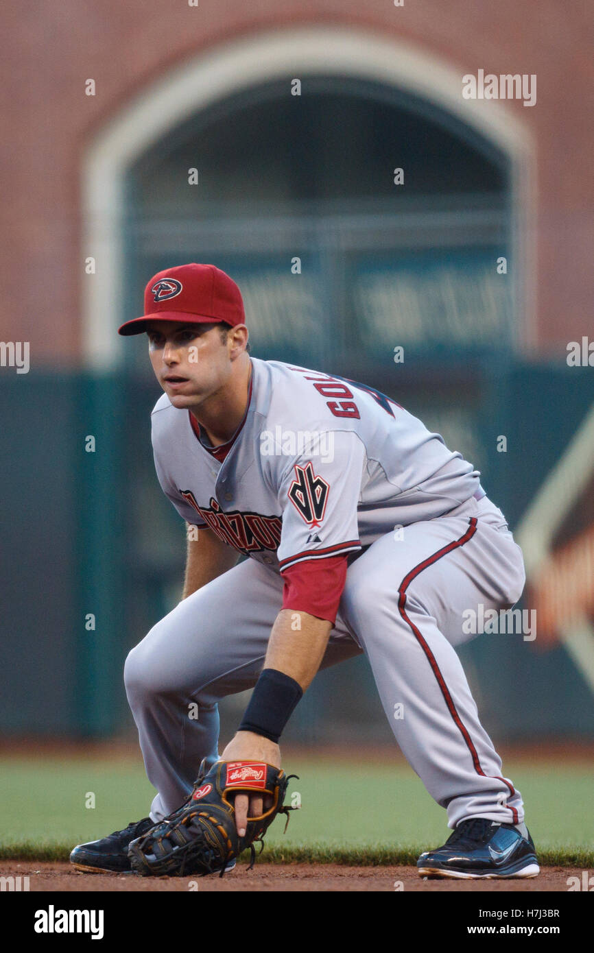 August 1, 2011; San Francisco, CA, USA; Arizona Diamondbacks first ...