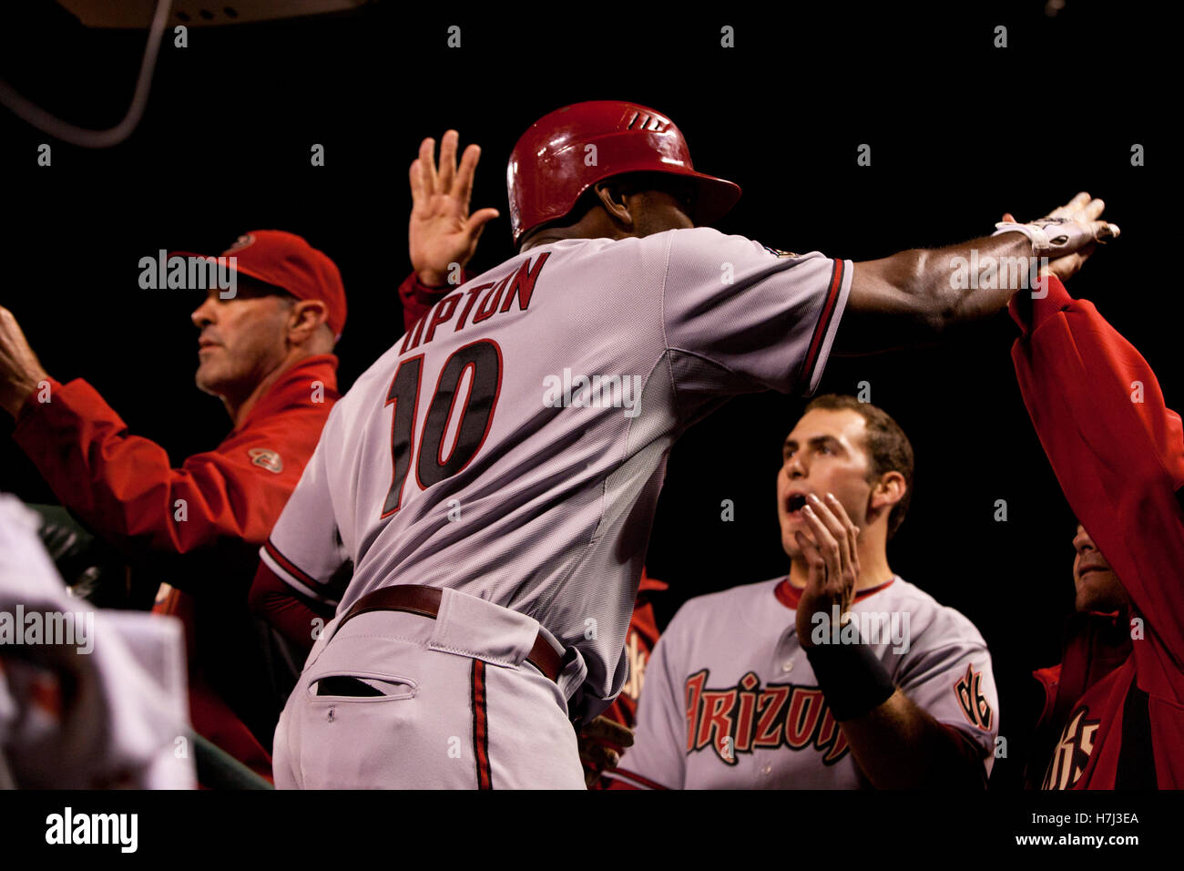 August 2, 2011; San Francisco, CA, USA; Arizona Diamondbacks right ...