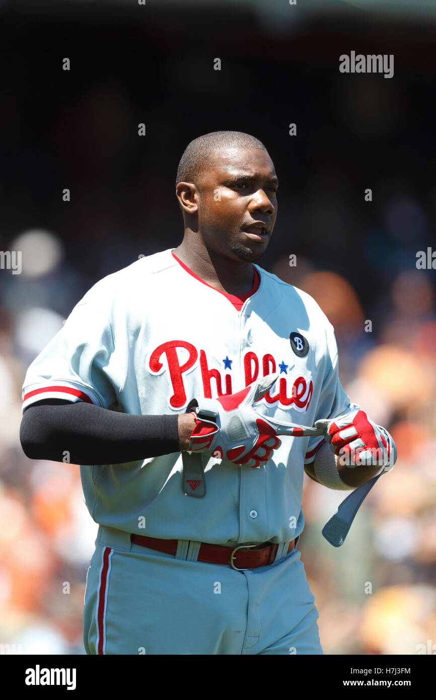 Philadelphia phillies ryan howard hi-res stock photography and images ...