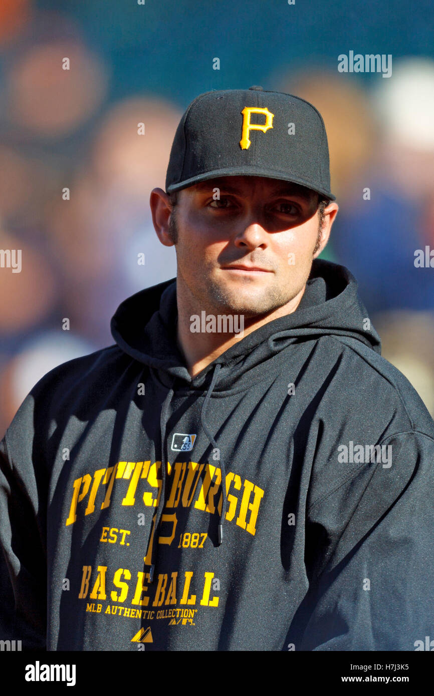 August 8, 2011; San Francisco, CA, USA; Pittsburgh Pirates catcher ...