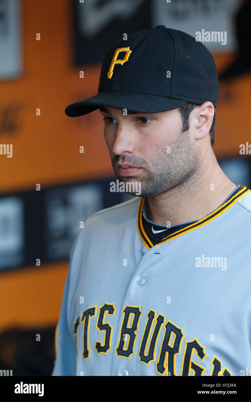 August 8, 2011; San Francisco, CA, USA; Pittsburgh Pirates second ...