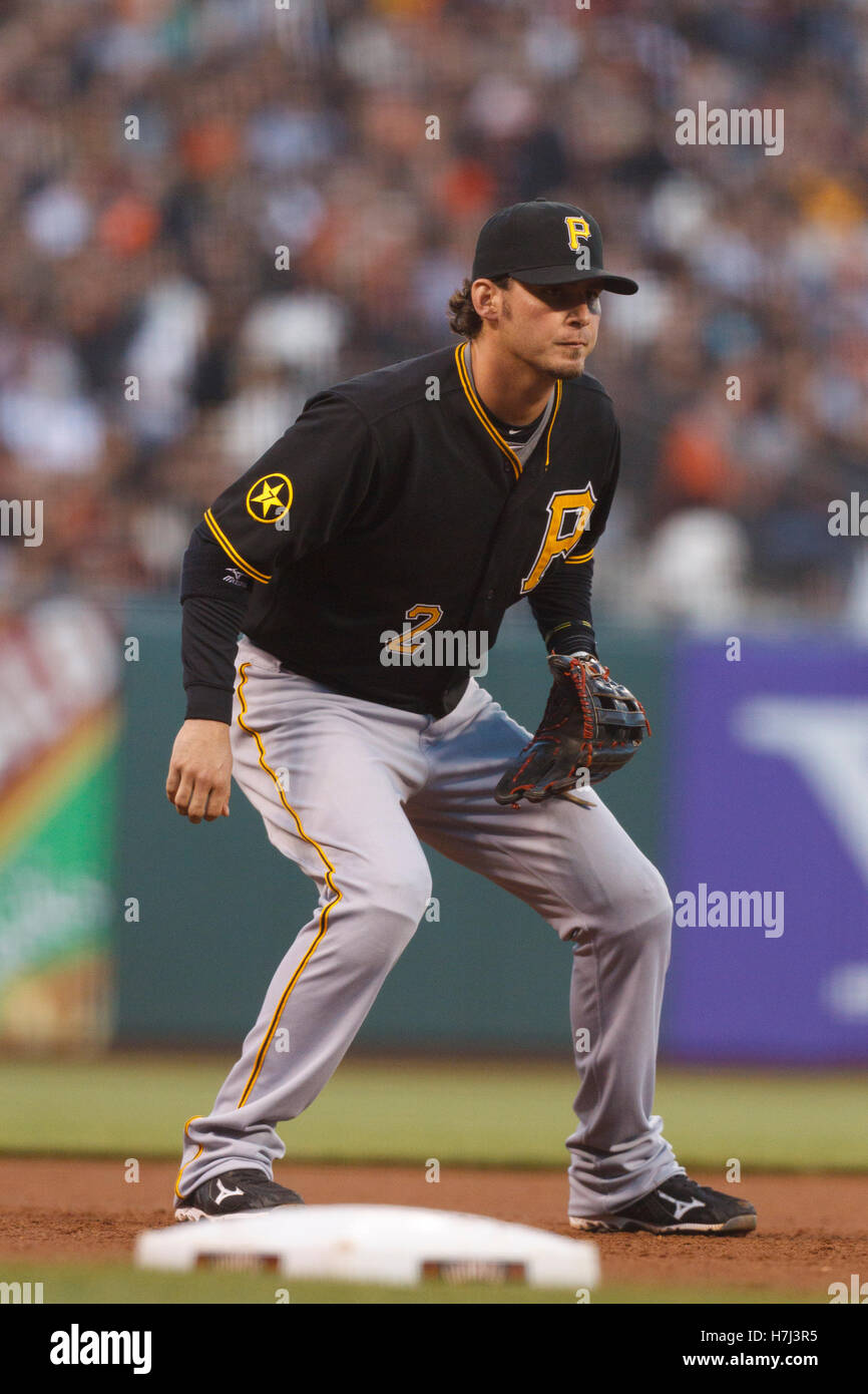 August 9, 2011; San Francisco, CA, USA; Pittsburgh Pirates third ...