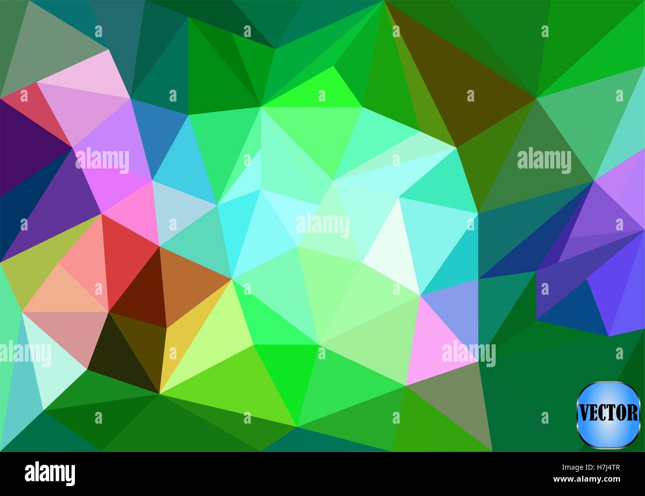 Abstract geometric vector polygon background Abstract mosaic Stock ...