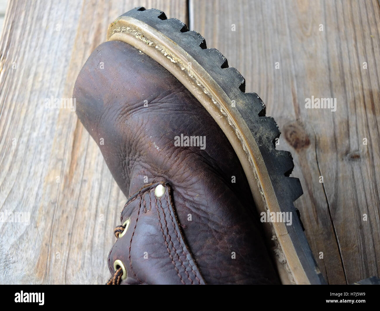 Work boot hi-res stock photography and images - Alamy