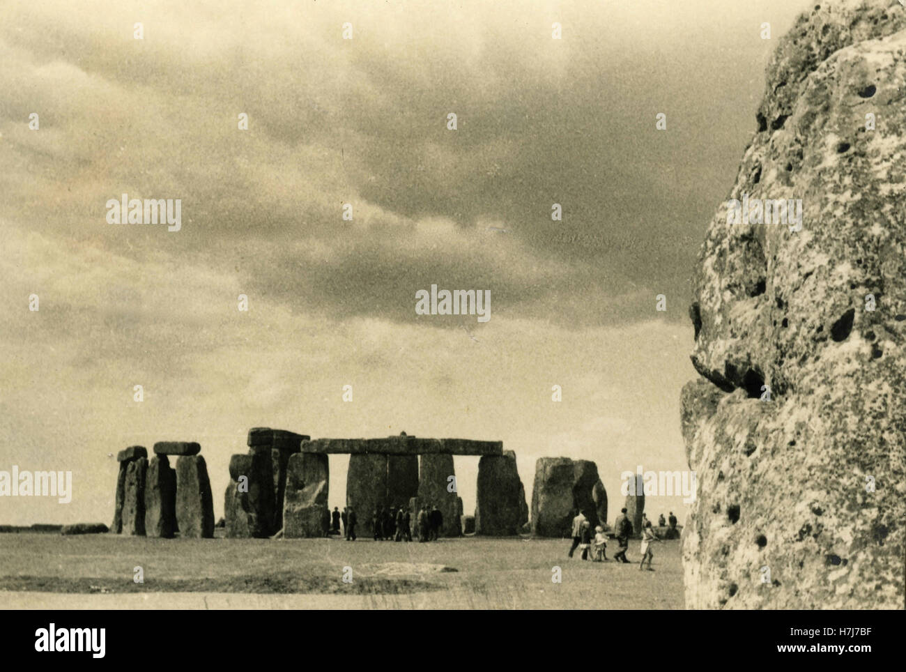 The megaliths at Stonehenge, UK Stock Photo - Alamy