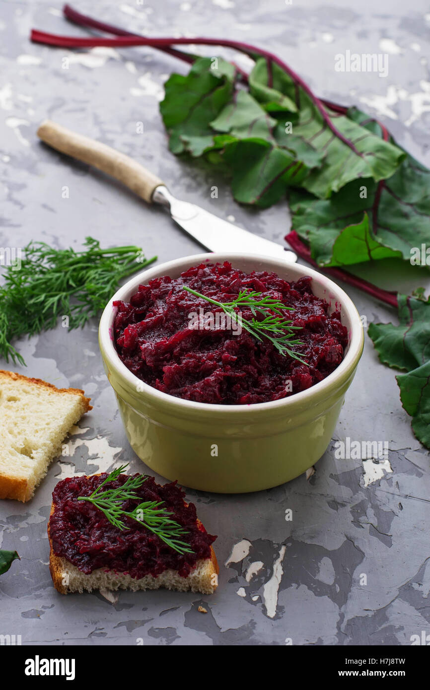 Beetroot canapes hi-res stock photography and images - Alamy