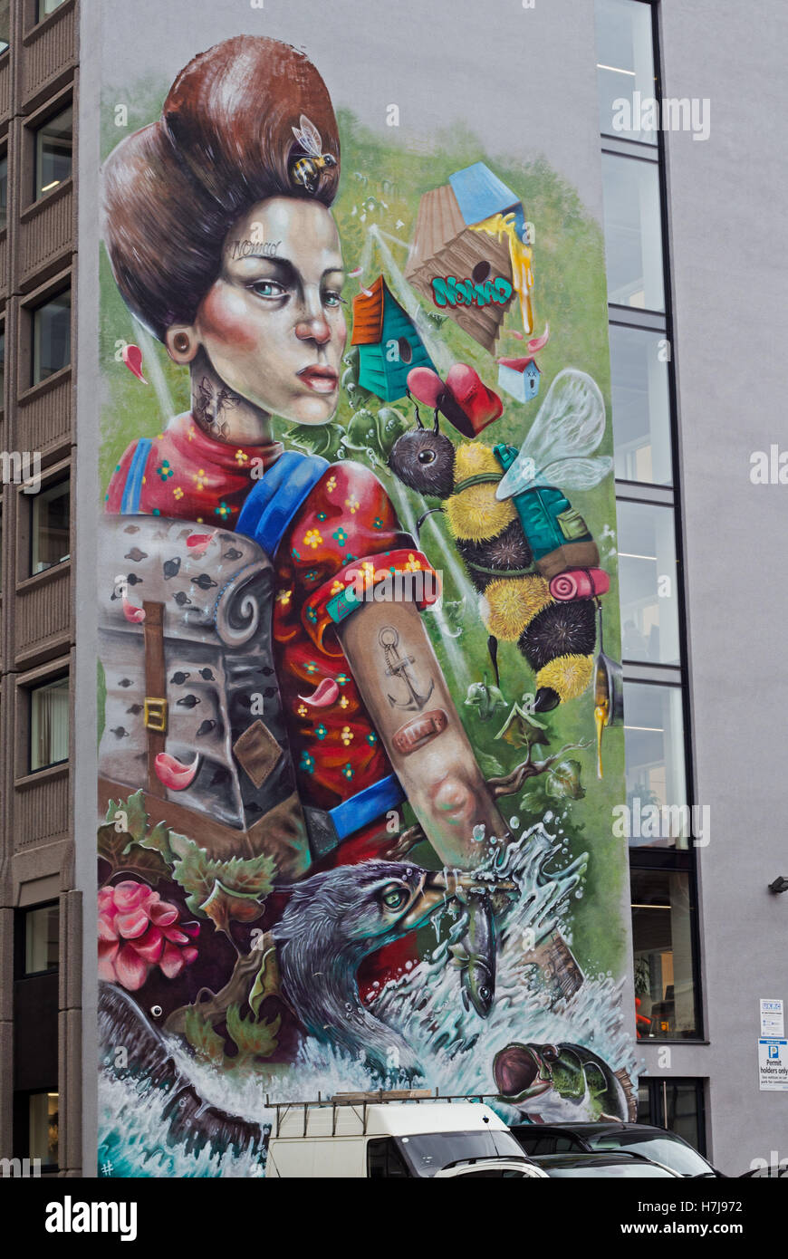 Giant mural hi-res stock photography and images - Alamy