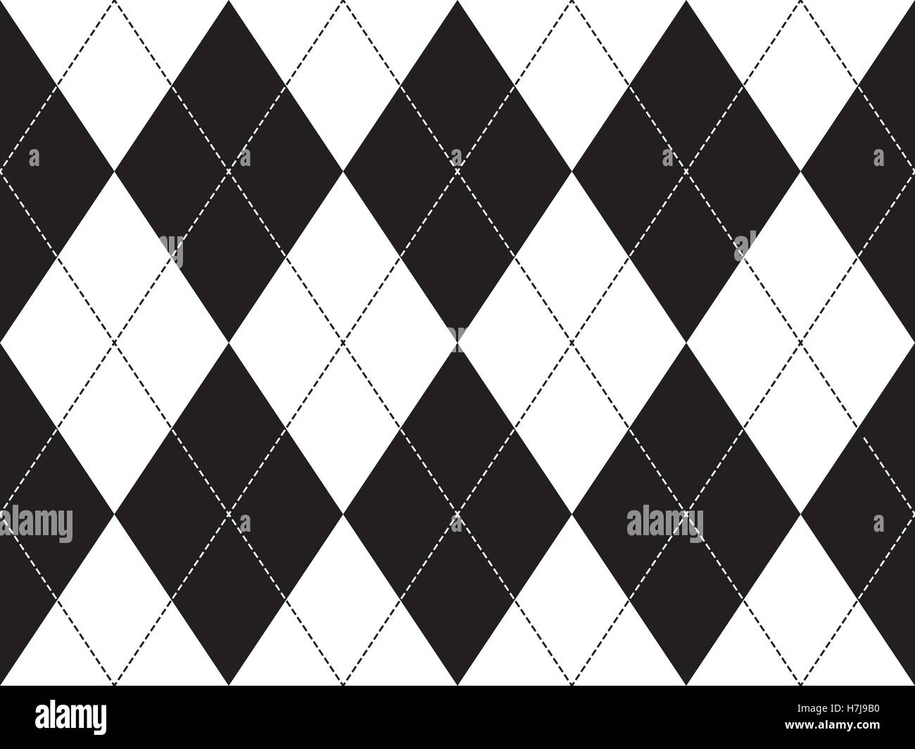 Argyle seamless pattern. Flat design. Vector illustration Stock Vector ...