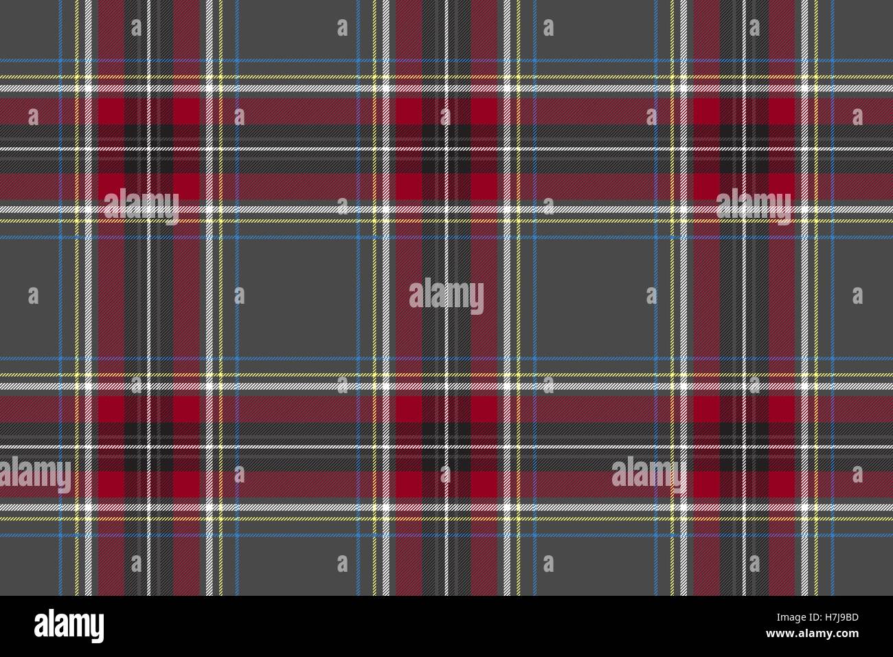 Gray red check texture background seamless pattern Stock Vector Image ...