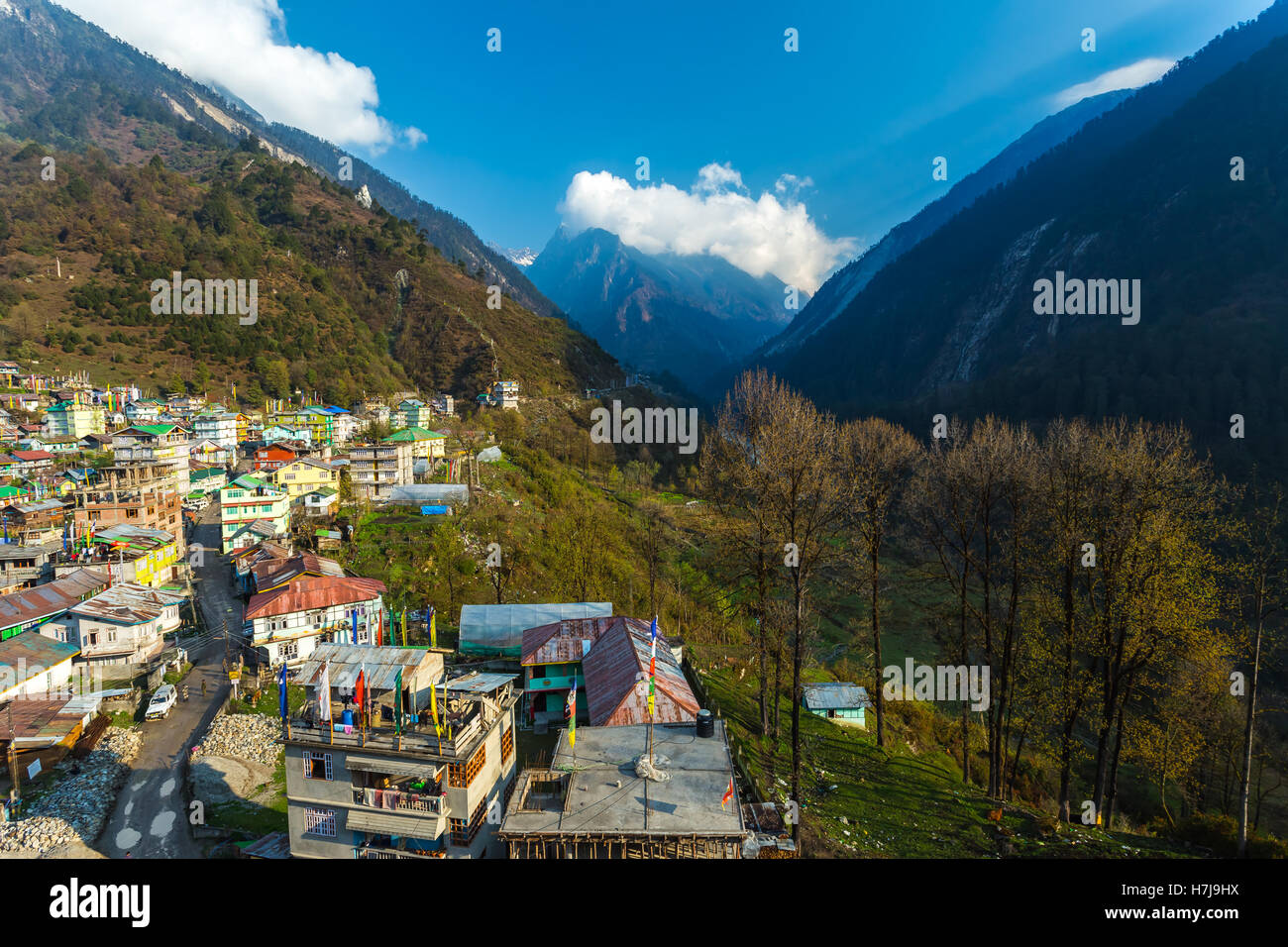Sikkim village hi-res stock photography and images - Alamy