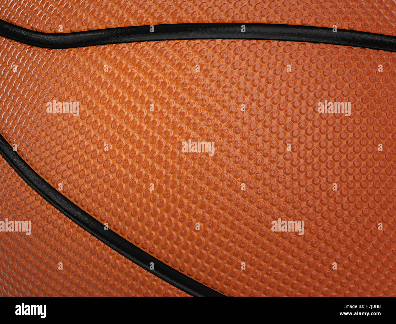 Basketball ball texture background. 3D illustration Stock Photo - Alamy