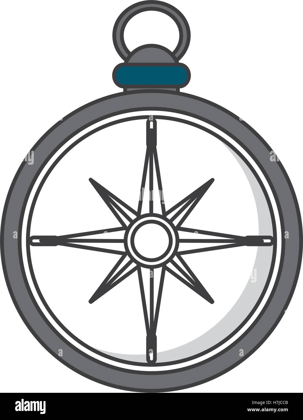 Isolated compass instrument design Stock Vector Image & Art - Alamy