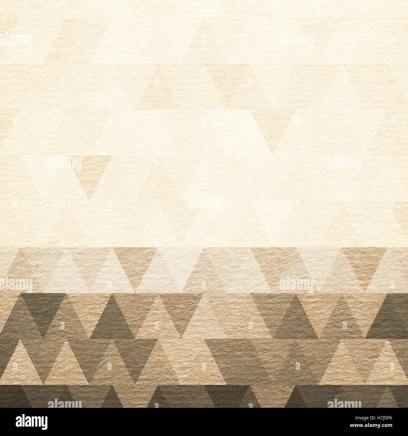 Brown recycled paper texture with triangle pattern Stock Photo - Alamy